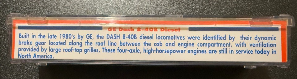 ATLAS N SCALE GE Dash 8-40B LMX Leasing 8577 Atlas #48714 DC | eBay