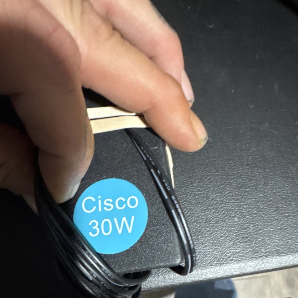 Cisco 30W Power Supply ADP-30JH Barrel Connector for Router | eBay