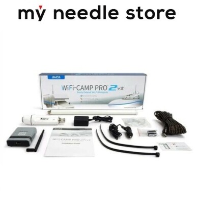 Alfa WiFi Camp Pro 2 v2 long range WiFi repeater kit R36A +Antenna ...