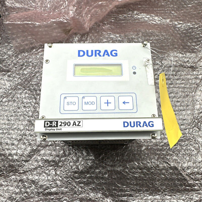 Durag D-R 290 AZ Control Unit Display Dust and Opacity Monitor *NEW* | eBay