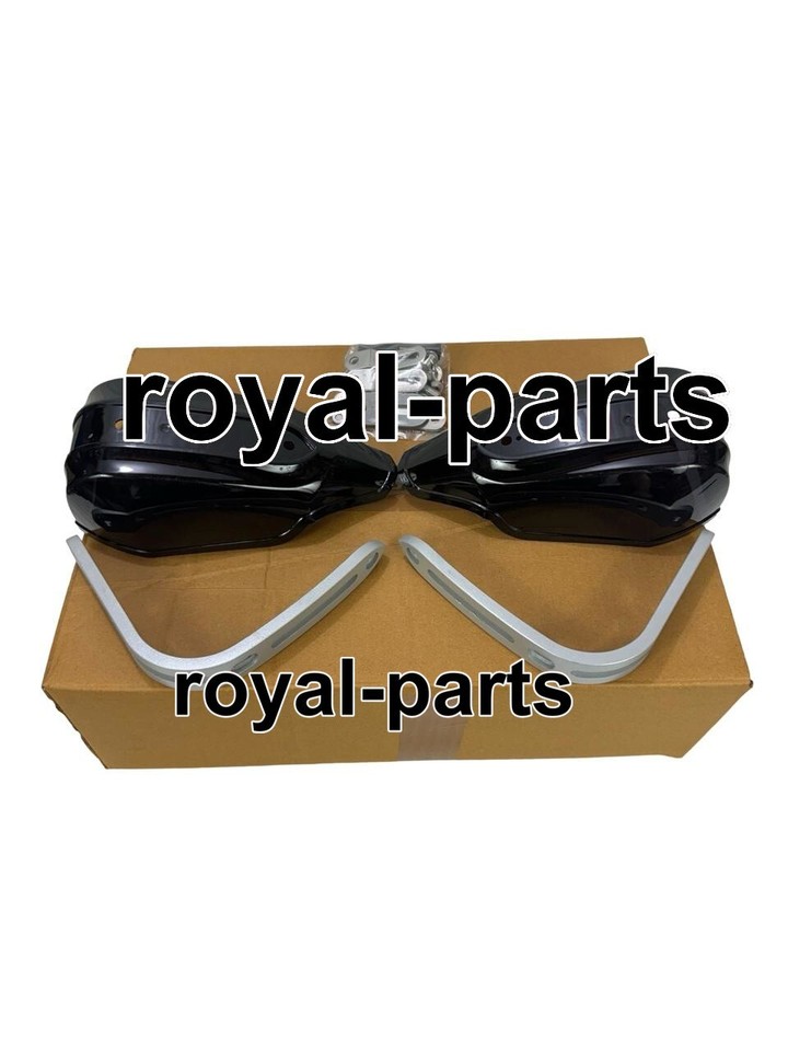 "HAND GUARD KIT, BLACK" FIT FOR ROYAL ENFIELD HIMALAYAN 411 & SCRAM 411 ...