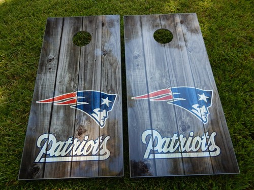 Regulation New England Patriots Cornhole Boards W/ Bags | eBay