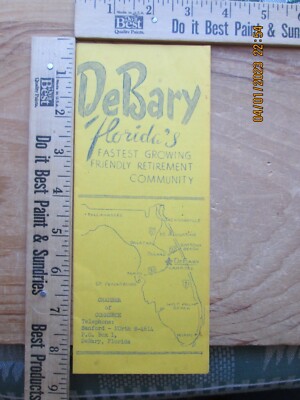 debary florida's retirement community florida brochure | eBay
