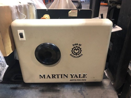 Martin Yale CV-7 Auto Folder Automatic Paper Folding Machine - Tested ...