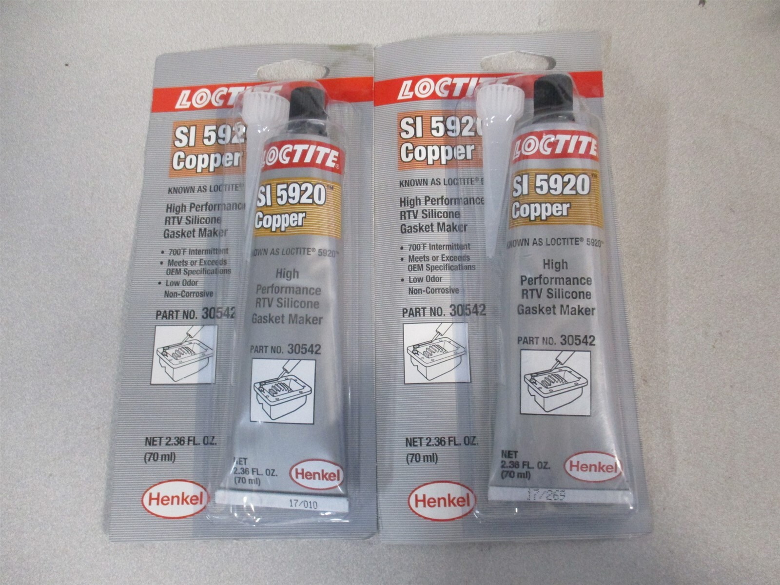 Loctite (198818) 5920 Copper High Performance Rtv Silicone Gasket Maker ...