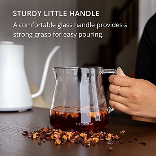 Mighty Small Glass Carafe Manual Pour Over Coffee Beaker And Tea ...