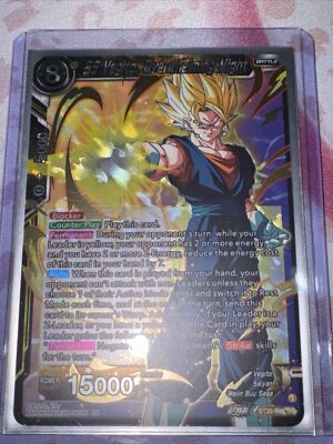 Dragon Ball Super SS Vegito, Overwhelming Might Power Absorbed BT20-099 ...