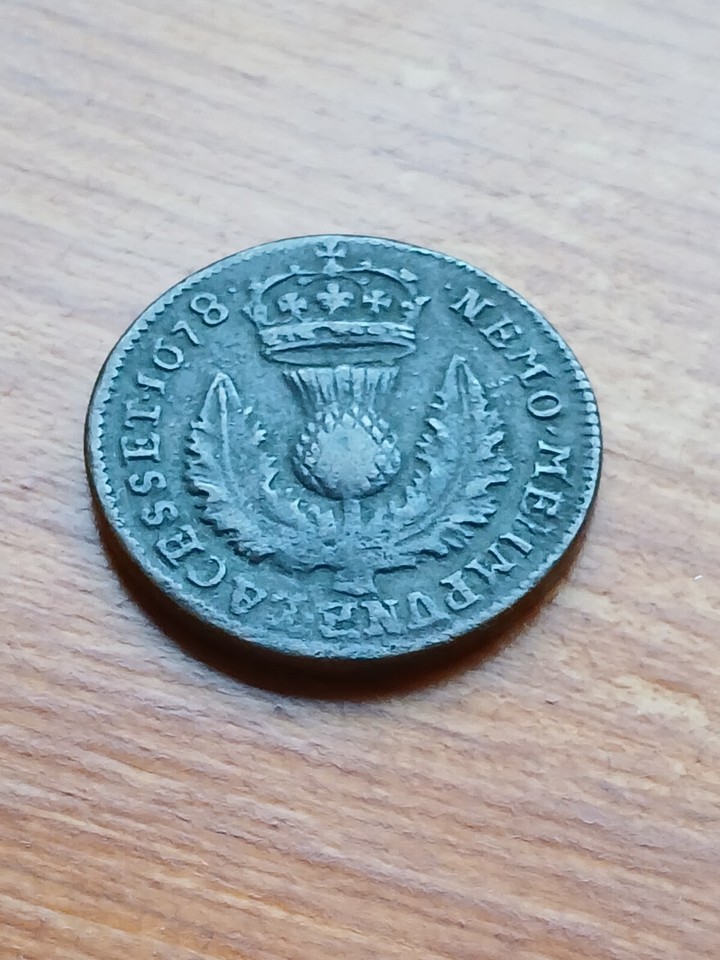 King Charles II 1678 Scottish Bawbee (Sixpence) | eBay