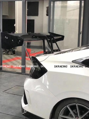 Universal GT-Style Racing For Car Real Carbon Fiber Wing Spoiler Rear ...