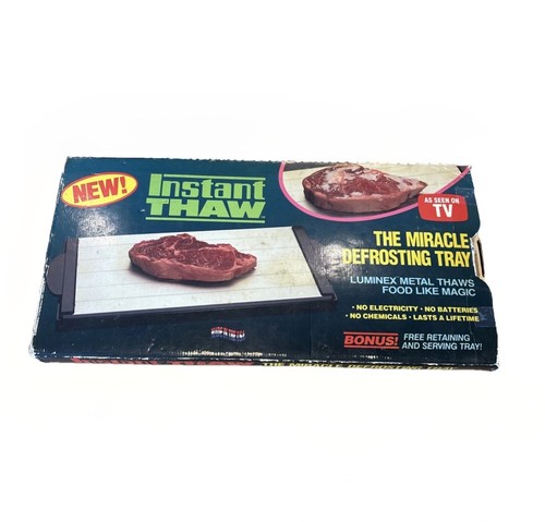 Vintage Instant Thaw the Original Miracle Defrosting Thawing Tray W ...