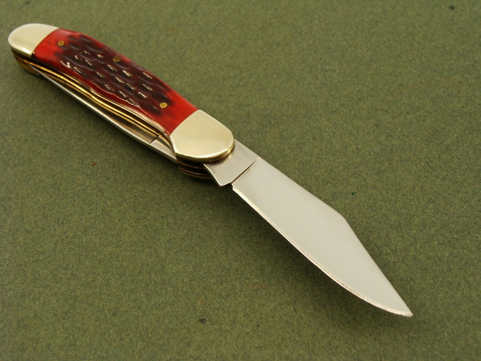 BOKER MAGNUM SC106 RED BONE BONSAI TREE COPPERHEAD POCKET KNIFE KNIVES TOOLS NOS | eBay
