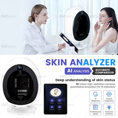 New 3D Skin Scanner Facial Analyzer Intelligent Analysis System Machine ...