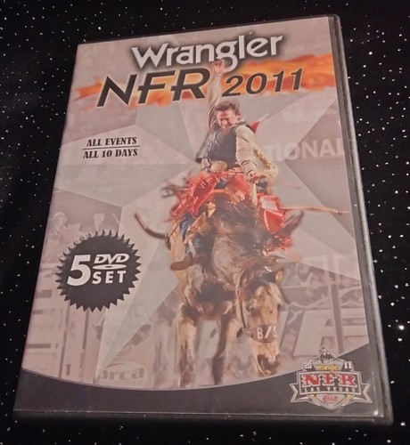 WRANGLER NFR 2011 5 DVD SET RODEO NATIONAL FINALS ROPING BARRELS BULL ...