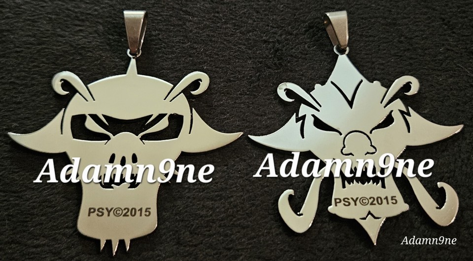 Insane Clown Posse Charms: Official Stainless Steel Rare ICP Prototype ...
