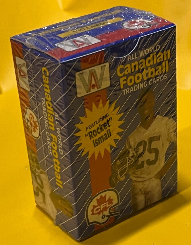 1991 All World FACTORY Sealed CFL CANADIAN Football CARDS Box of 110 | eBay