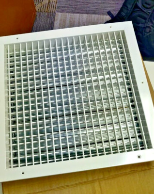 Titus 300FS 16x16 Return Grill - White | eBay