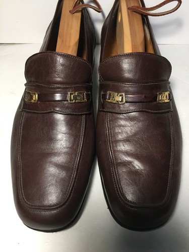 Authentic Arbiter Brown Soft Leather Hand Crafted SZ 8.5 Italy Men’s ...