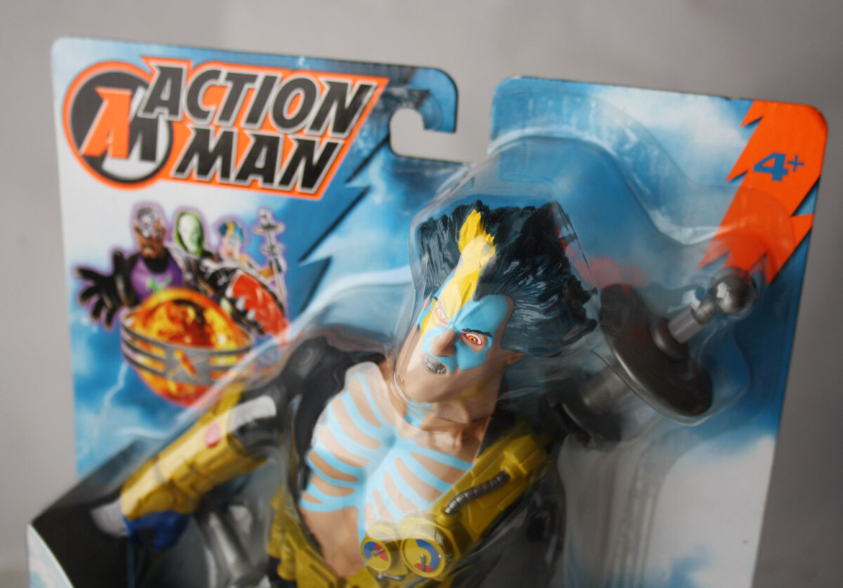 RARE 2000 ACTION MAN TEMPEST THE ENEMY FIGURE EUROPEAN HASBRO NEW ...