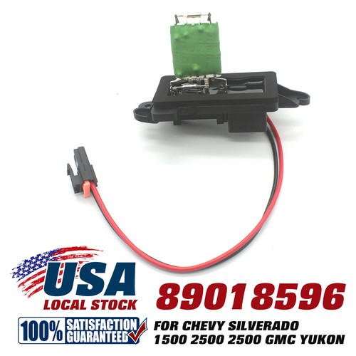 New Heater Blower Motor Resistor Front For Chevy Cadillac Silverado GMC ...