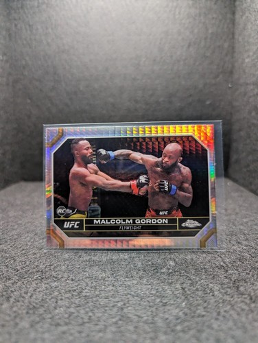 2024 Topps Chrome UFC #196 Malcolm Gordon Prism Refractor RC | eBay