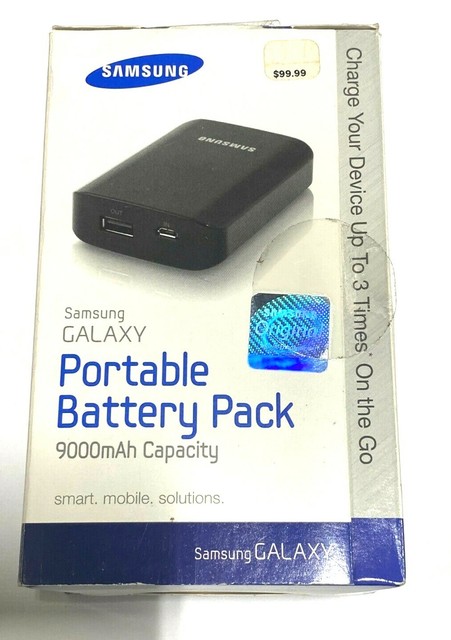 Original Samsung Galaxy 9000 mAh Portable Battery Pack Eeb-ei1cba for ...