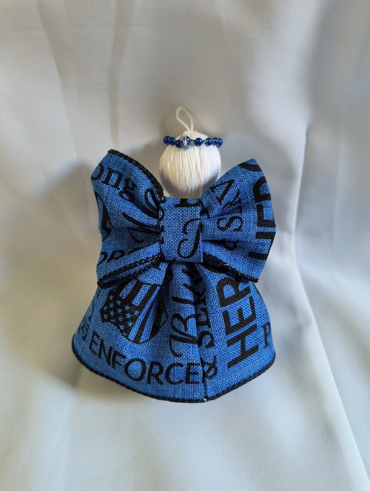 Police Angel Christmas Ornament | eBay