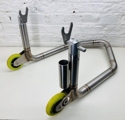 GEE-TECH CCM Spitfire Rear Stainless Steel Paddock Stand Prong Fork ...