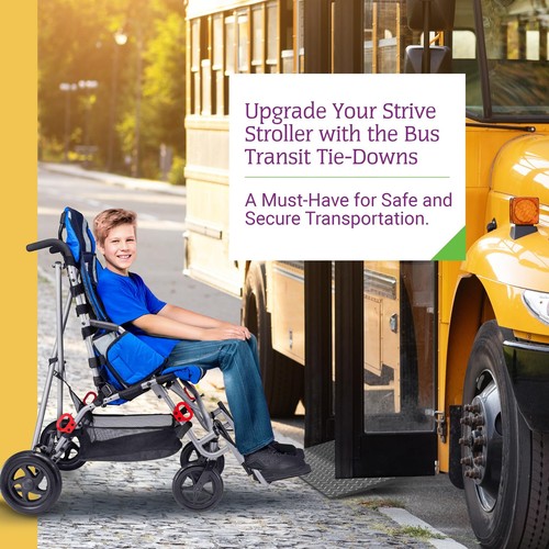 Circle Specialty Bus Transit Tie-Downs for Strive Adaptive Stroller ...