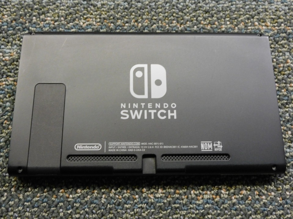 Nintendo Switch V2 Tablet Black HAC-001(-01) Console Only - Tested ...