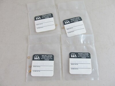 QTY=4 NEW Malco Microdot Connectors 141 0002 0002 | eBay