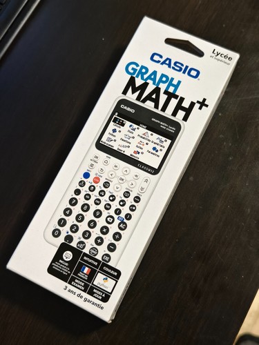 Calculatrice Casio Graph Math+ neuve 2025 pas déballée | eBay
