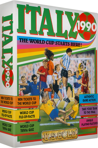 Sinclair Zx Spectrum 48K Spiel - Italien 1990 - US Gold - Getestet ...