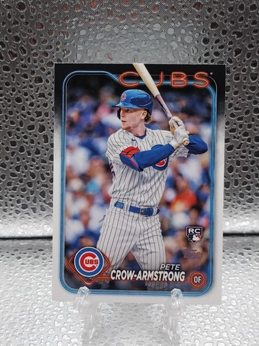 Pete Crow-Armstrong 2024 Topps Series 2 Rookie Card RC #407 Chicago ...