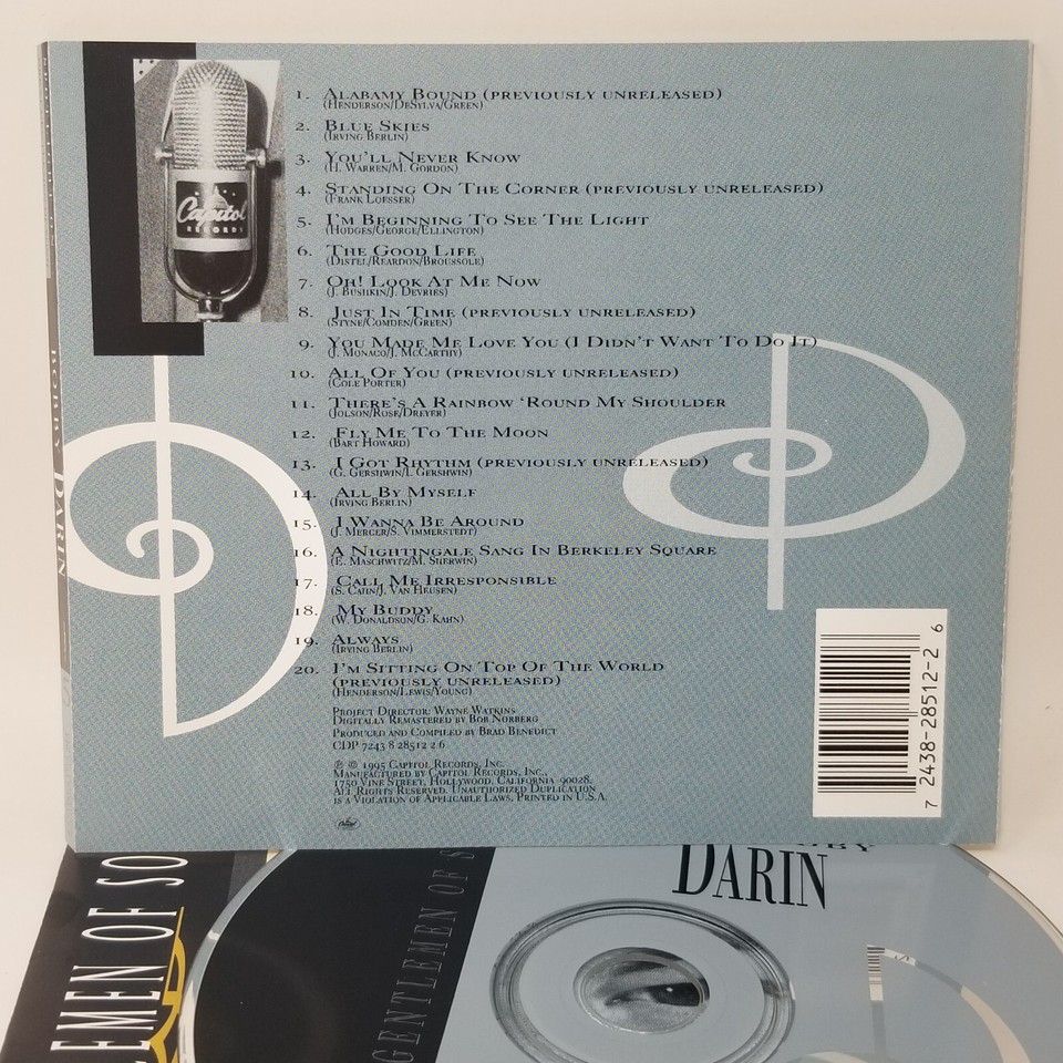 Bobby Darin Spotlight On Great Gentlemen of Song CD | eBay