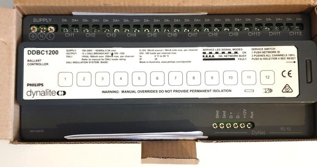 Philips DDBC1200 Lichtsteuerung HF Ballast Controller 12-CH -3847731 ...