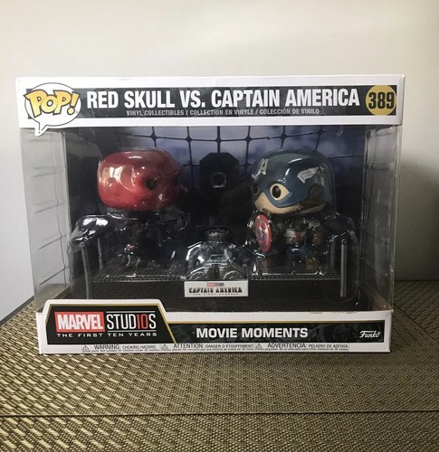 Funko Pop - Marvel - Red Skull vs. Captain America #389 Movie Moments 2 ...