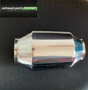 CATALYTIC CONVERTER SHELL 3" - STAINLESS STEEL - ROUND | eBay