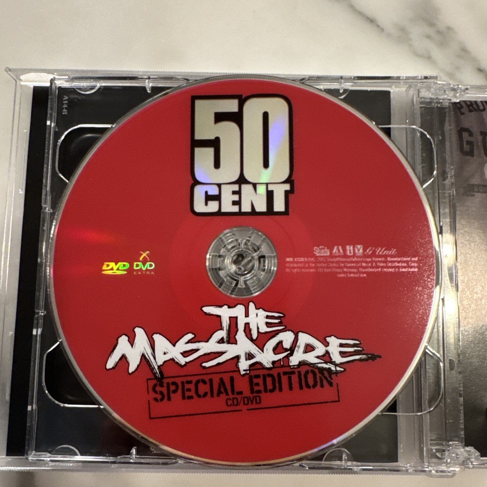 50 Cent: The Massacre Special Edition [CD & DVD Set] RARE PROMO ...