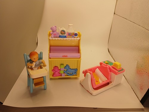 FISHER PRICE - Baby/ High Chair/ Cradle/ Changing Table {Batteries ...