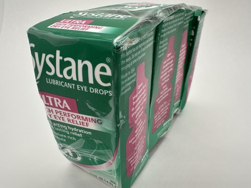 x4 Systane ULTRA High Performance Lubricant Eye Drops Twin Pack 4 Boxes ...