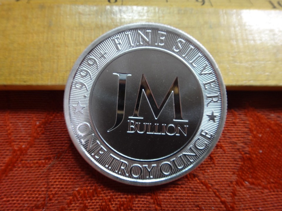 JM Bullion Bison 1 Oz .999 Silver Bullion Round - No Reserve | eBay