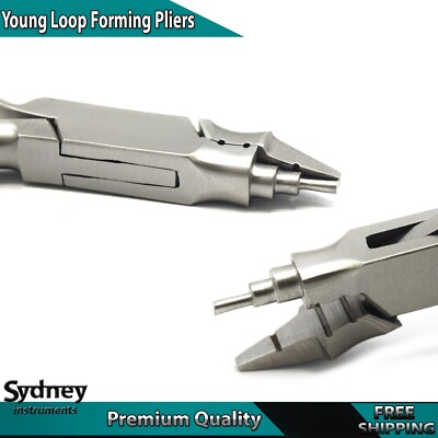 Orthodontic Young Pliers Dental Wire Bending Loop Forming Tooth Braces ...