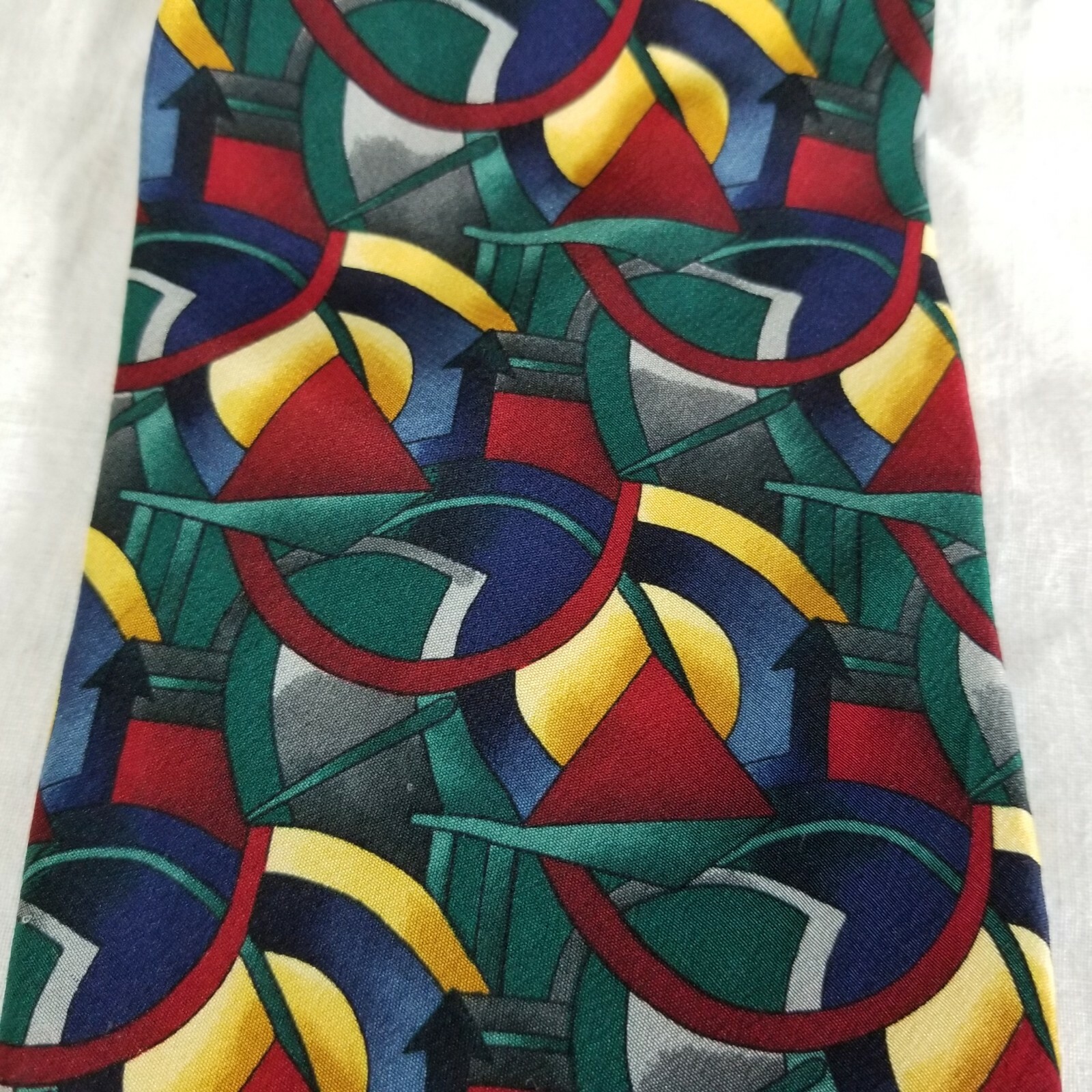 Jerry Garcia Neck Tie Clockwork Collection Eight 100% Silk 3.75" × 59 ...