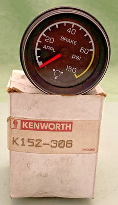 NEW GENUINE KENWORTH K152-308 GAUGE-AIR APPLICATION K152-C-308 | eBay