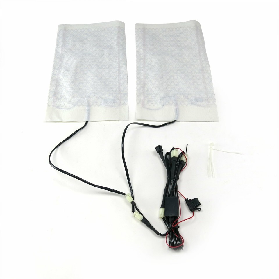 Carbon Fiber Heated Seat Kit with Switch and Plug-and-Play Harness ...