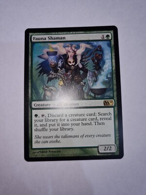 MTG 1 x Fauna Shaman NM M11 2011 Magic the Gathering | eBay.de