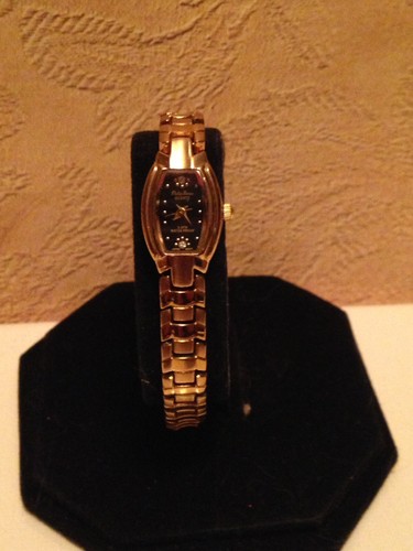 Philip Persio Women's ladies quartz Japan link Wrist Watch gold tone ...