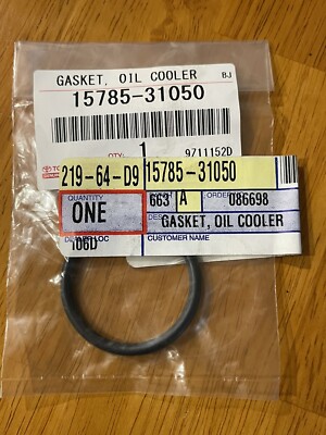 Genuine Toyota Oil Cooler O-Ring 15785-31050 | eBay