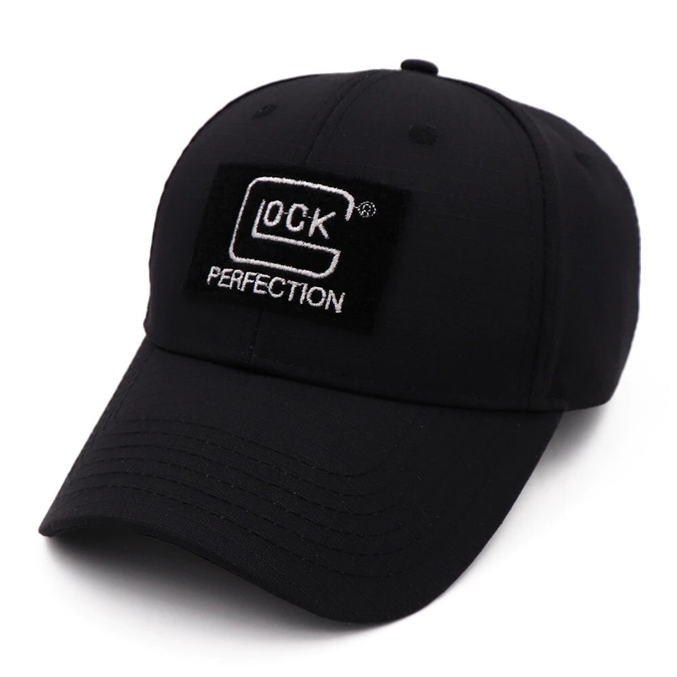GLOCK PERFECTION CAP NEW. BLACK COLOR. NEW WITH TAGS! MILITARY, RANGE ...
