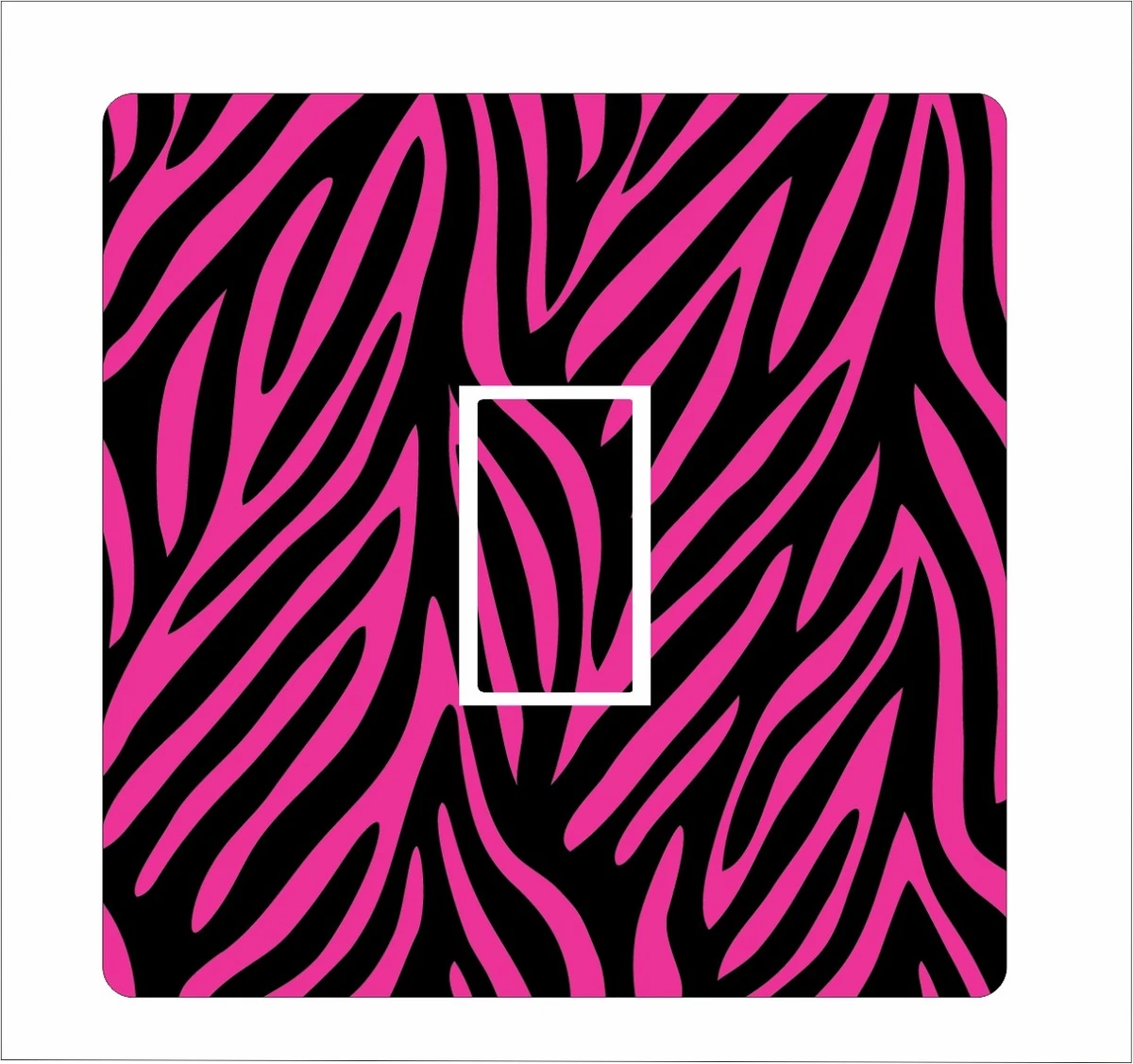 Light Pink Zebra Print